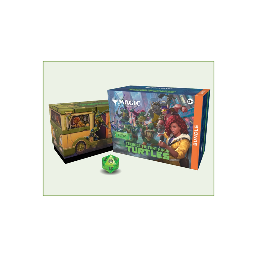 Magic: The Gathering Teenage Mutant Ninja Turtles Bundle 9 buste di ...